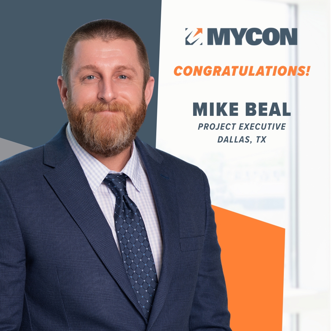 MYCON Promotes Mike Beal to Project Executive - MYCON